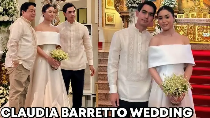 Claudia Barretto are officially married to her tycoon boyfriend: Detail of wedding dress ...