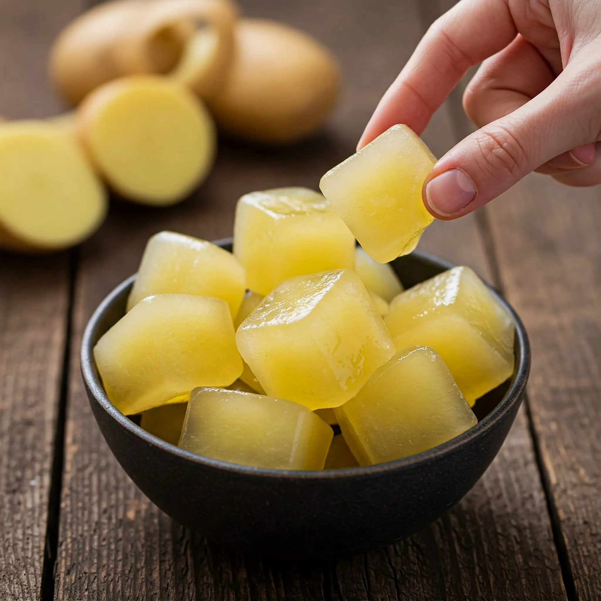 Potato Milk Cubes To Get Spotless Skin