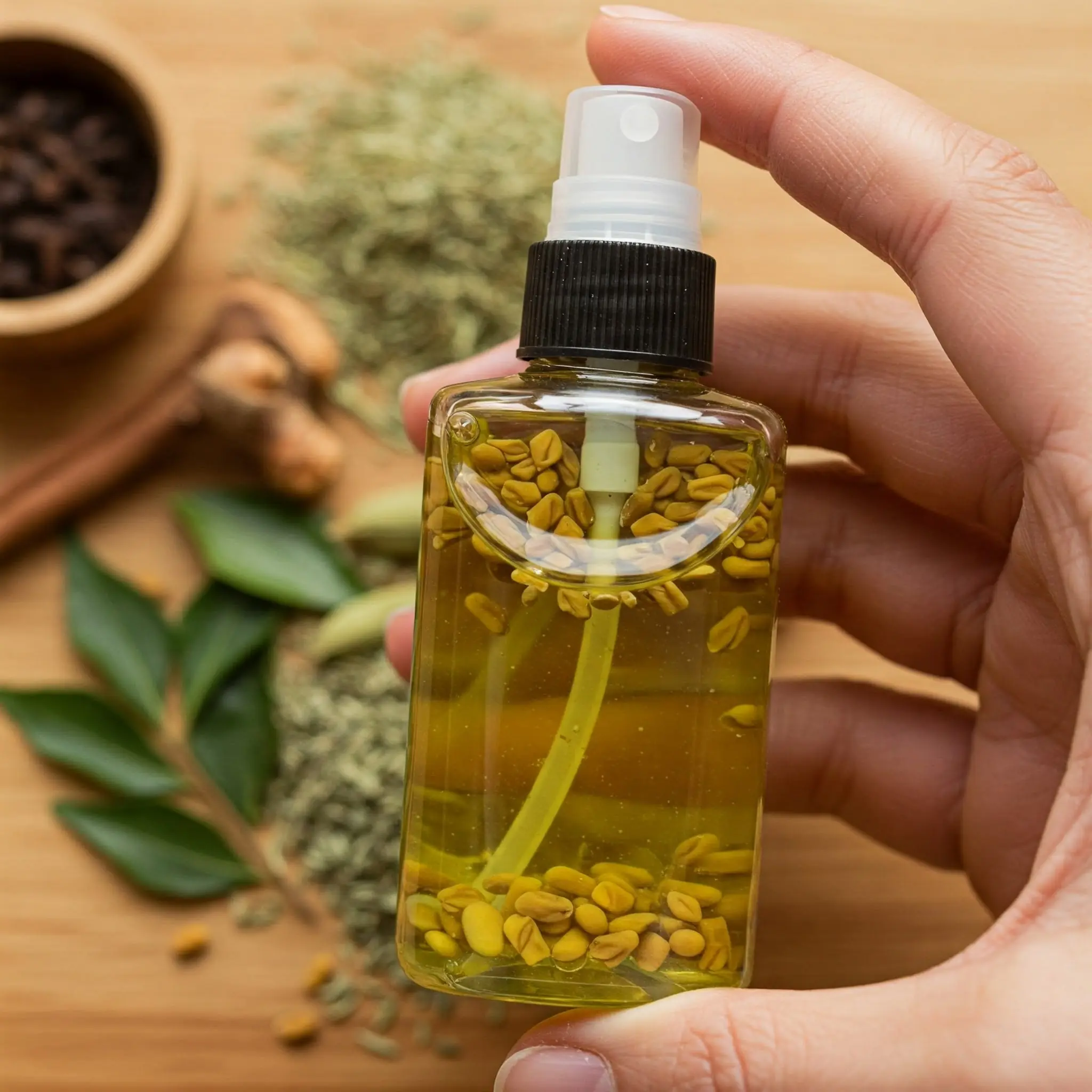 Fenugreek Seeds for Hair Growth: The Power of Fenugreek Hair Rinse and ...