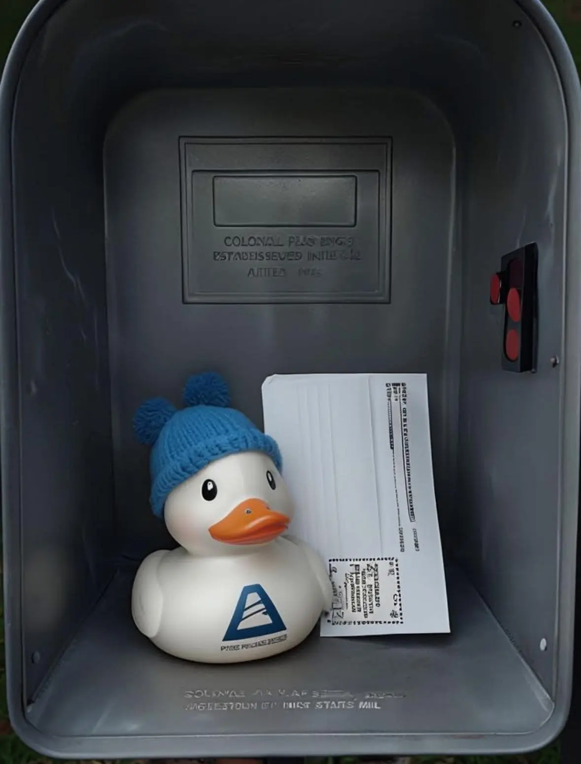 A Duck in a Tiny Blue Hat: How a Mail Carrier’s Kindness Sparked ...