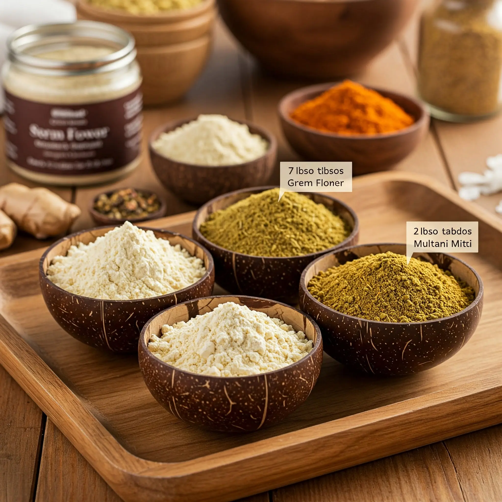 Gram Flour And Fuller s Earth Everyday Face Wash To Get Clear Skin