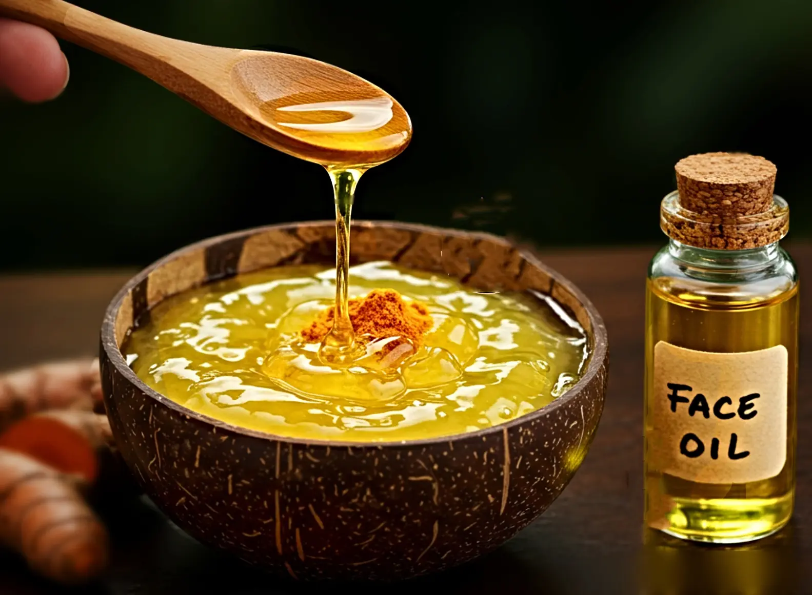 DIY Face Polish Pack – Turmeric Bridal Body Polishing Face Pack