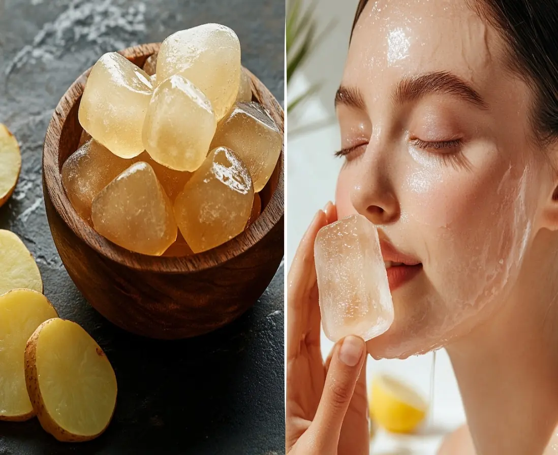 How to Make Potato Milk Cubes - The Ultimate DIY Remedy for Spotless Skin