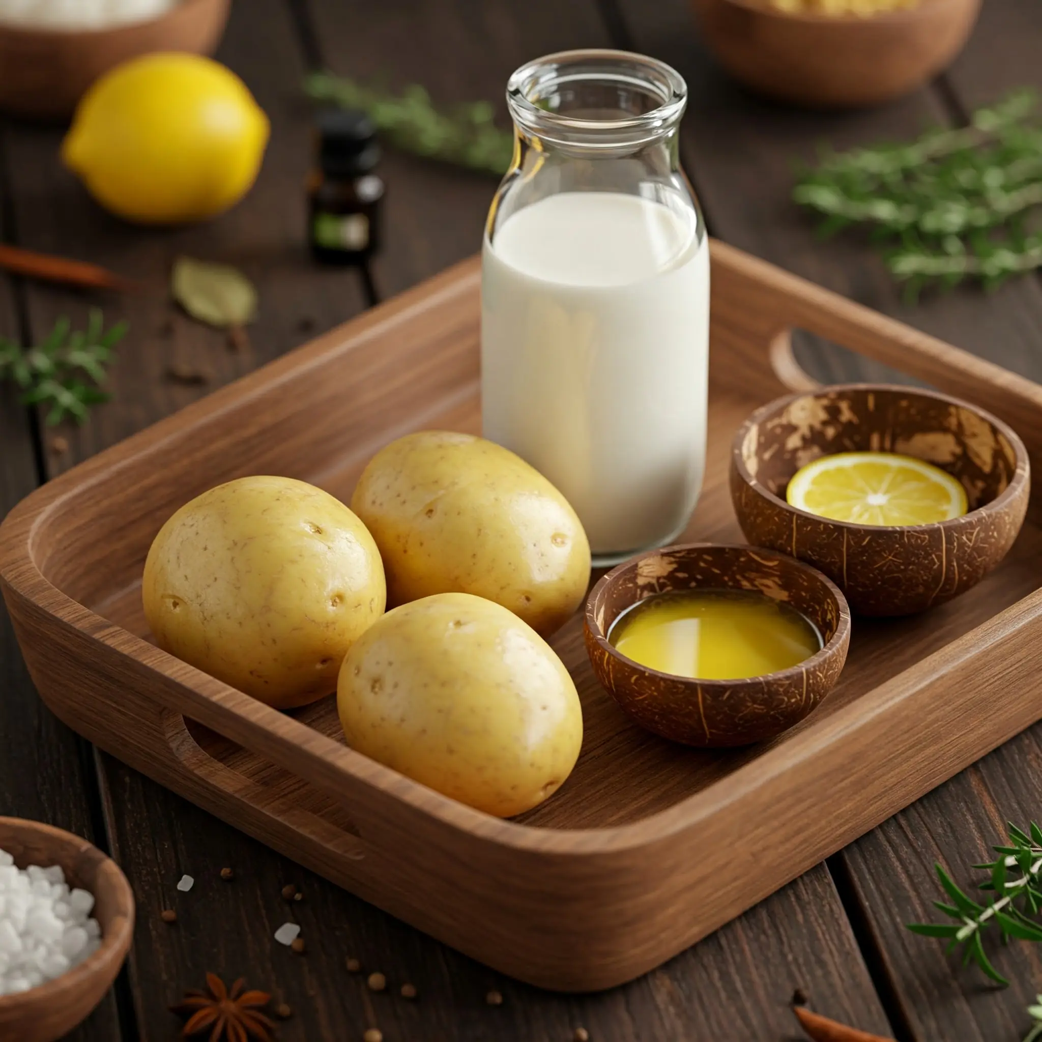 How to Make Potato Milk Cubes - The Ultimate DIY Remedy for Spotless Skin