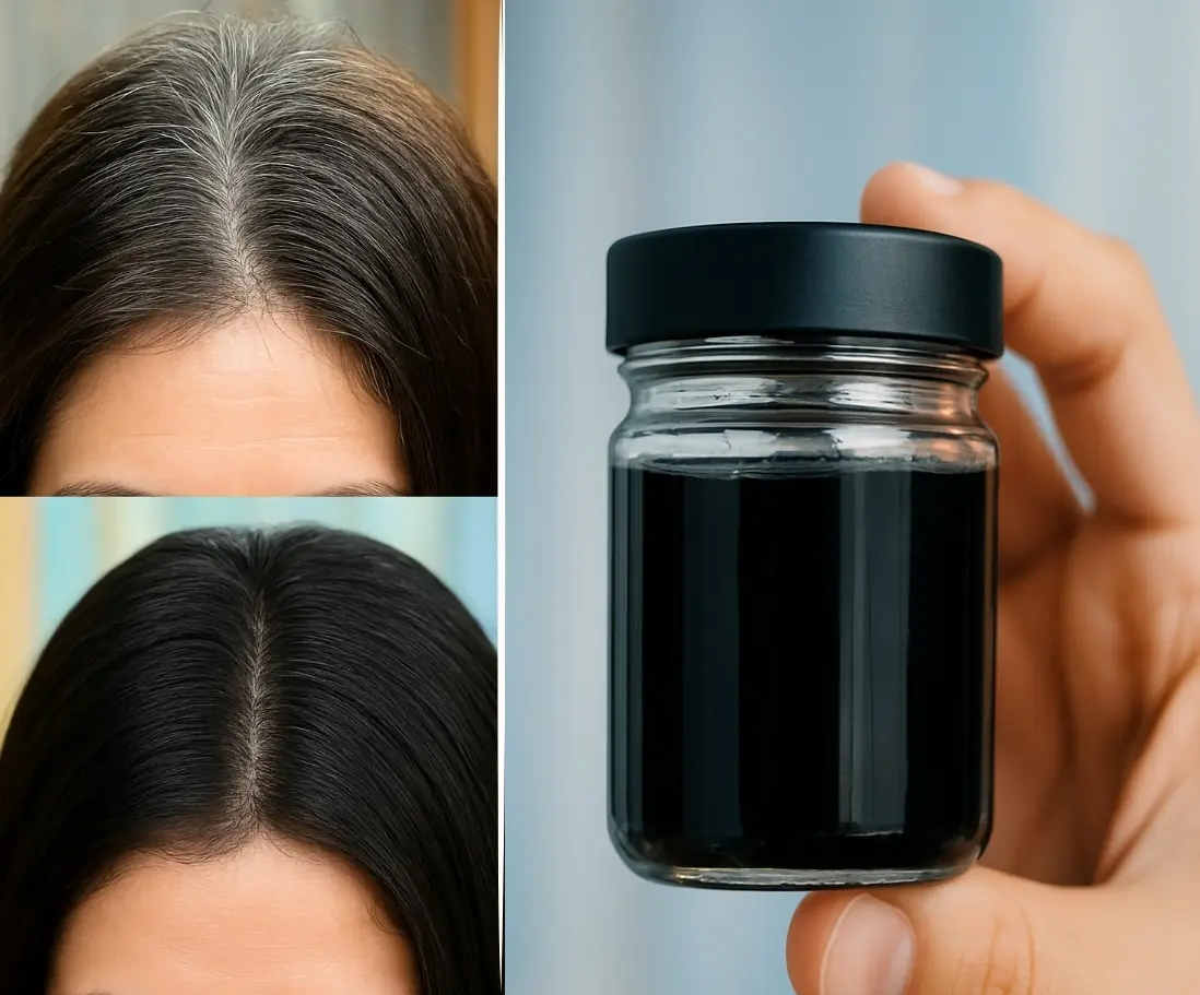 All Natural Hair Dye With Garlic Peels - Easy Recipe At Home