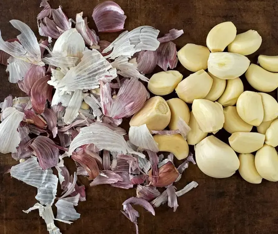 All Natural Hair Dye With Garlic Peels - Easy Recipe At Home
