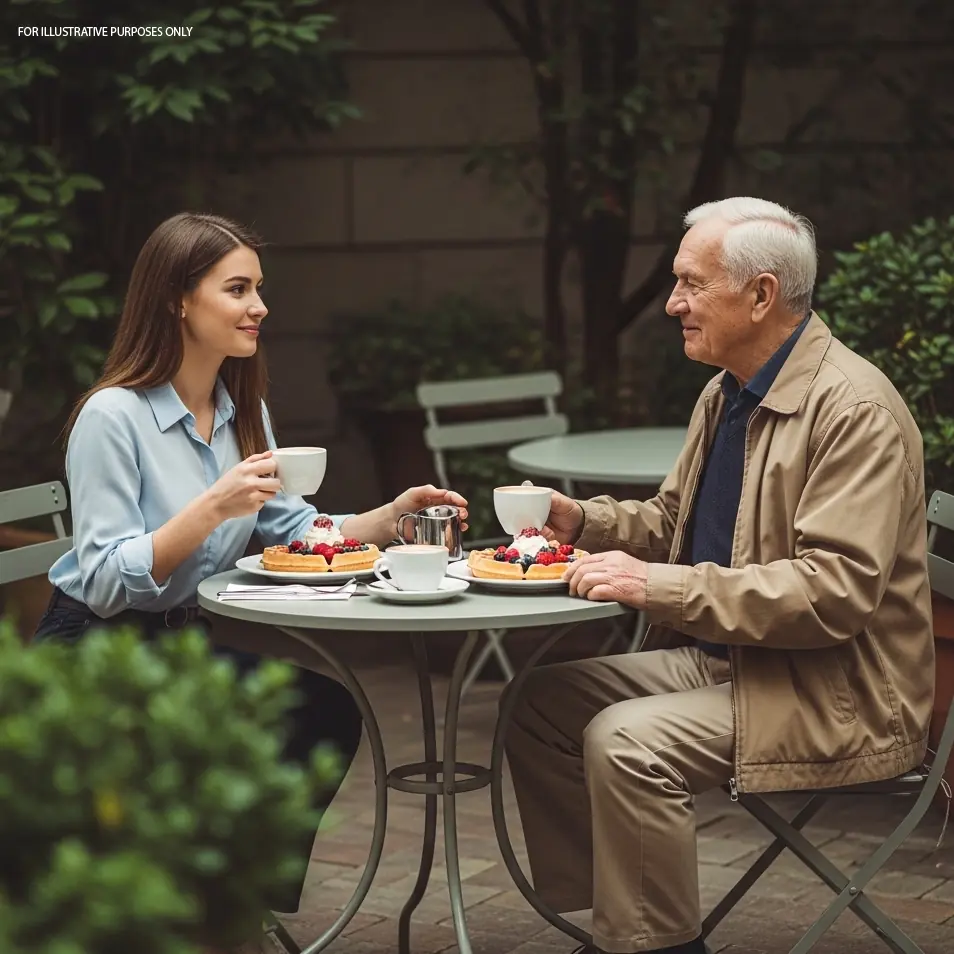 I Took Grandpa Out on His First “Date” Since Grandma Passed And I Never ...
